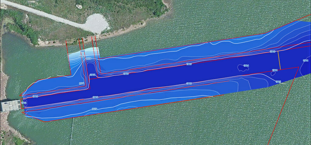 Power Plant Intake Dredge Project Hydrographic Survey | The Mapping Network